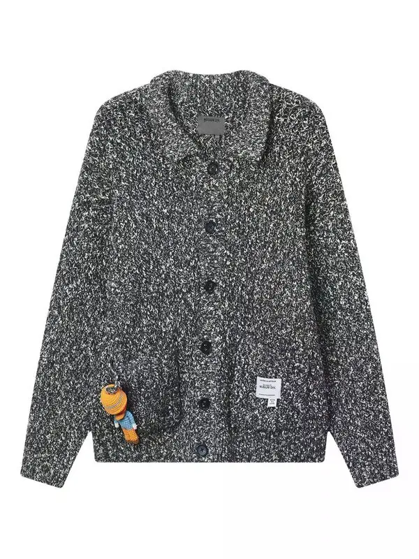 MUSIUM DIV. Button-front Knitted Cardigan