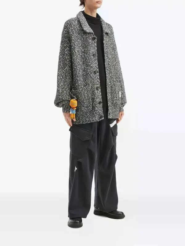 MUSIUM DIV. Button-front Knitted Cardigan