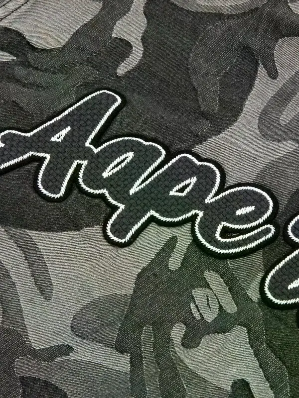 AAPE BY *A BATHING APE Moonface Camouflage Patch Shirt - Black