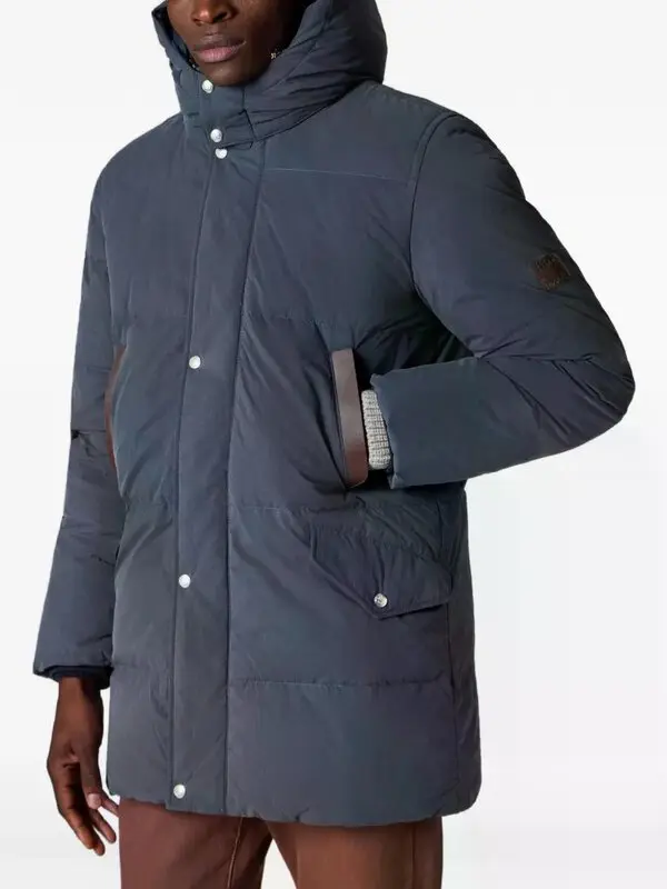 Paul Smith Hooded Quilted Parka Coat