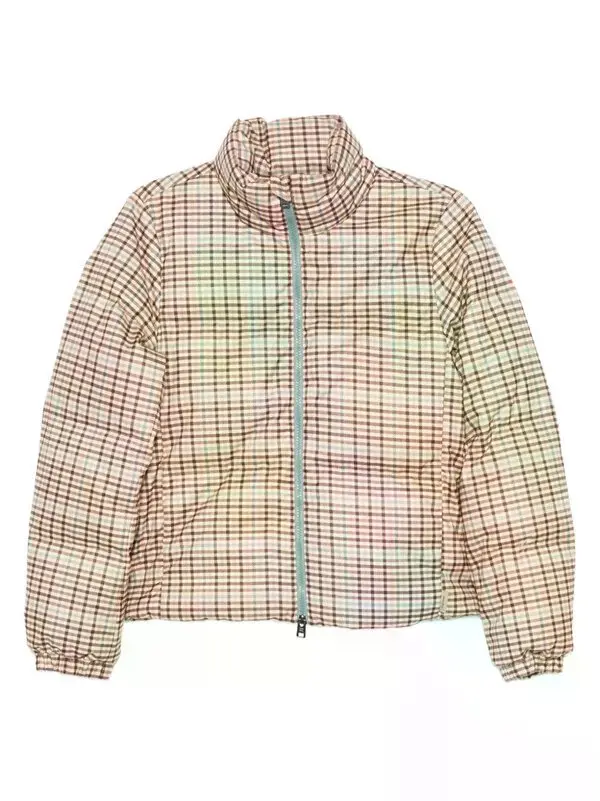 Woolrich Checked Zip-up Jacket