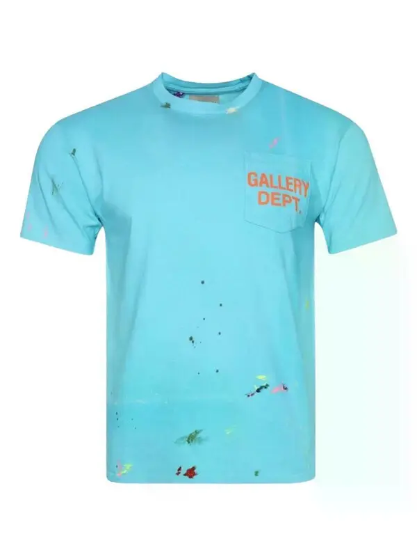 GALLERY DEPT. Splatter-detail Cotton T-shirt