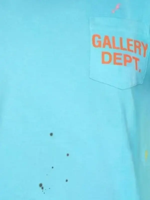 GALLERY DEPT. Splatter-detail Cotton T-shirt