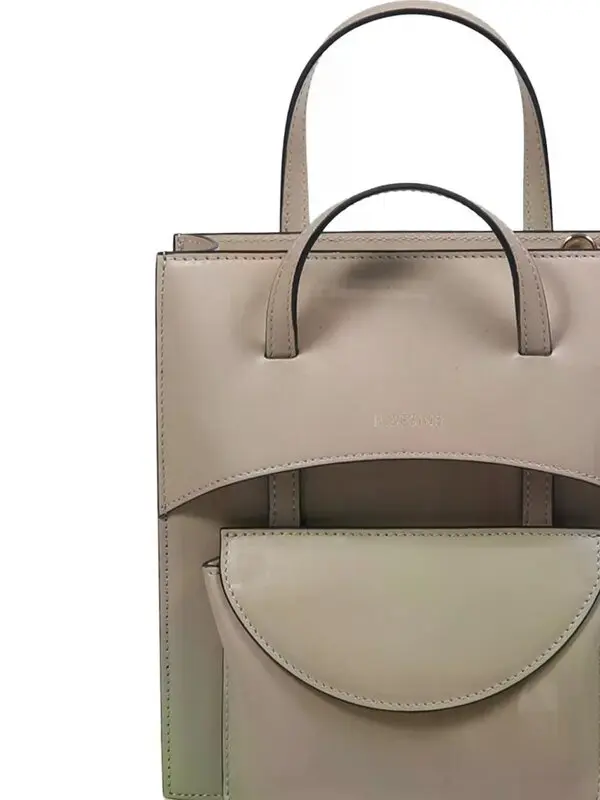 HIDESINS Flap Tote Bag - Neutrals