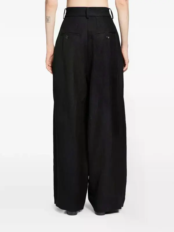 UMA WANG Curved-leg Trousers