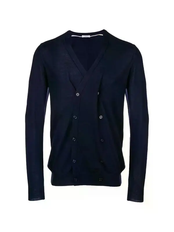 PAOLO PECORA Double-breasted V-neck Cardigan