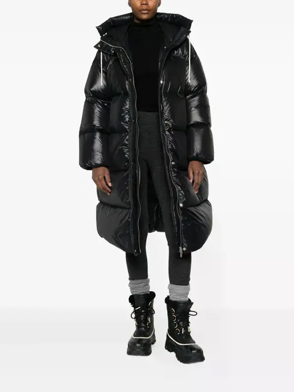 JIL SANDER Hooded Quilted Puffer Coat