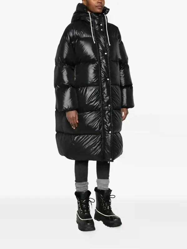 JIL SANDER Hooded Quilted Puffer Coat