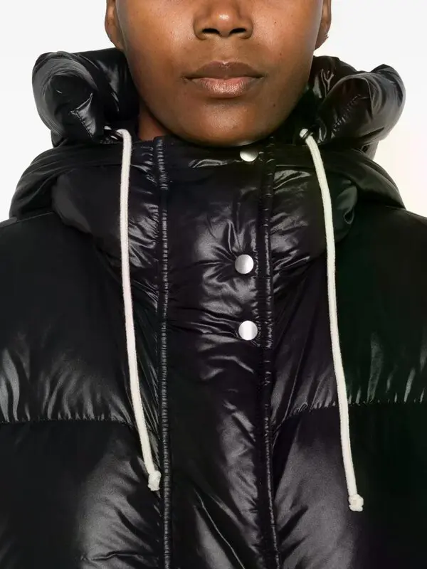 JIL SANDER Hooded Quilted Puffer Coat