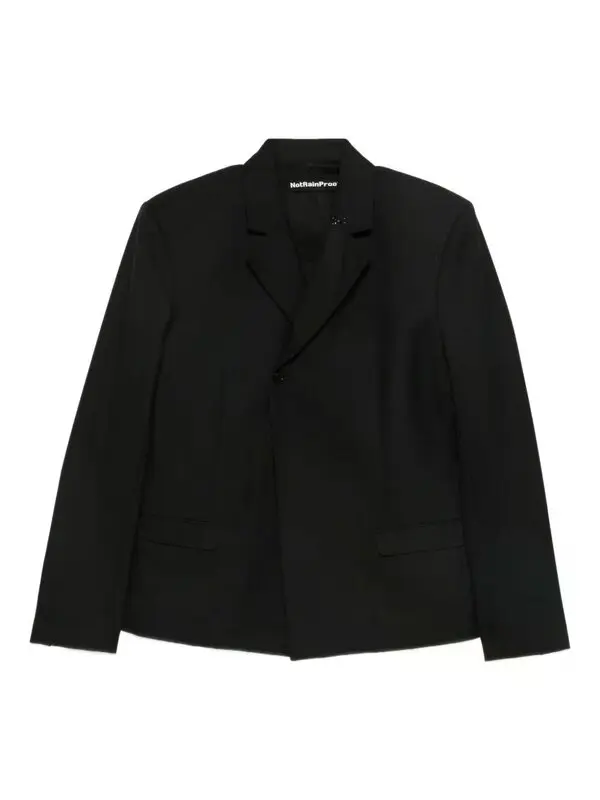NOTRAINPROOF Single-breasted Blazer - Black