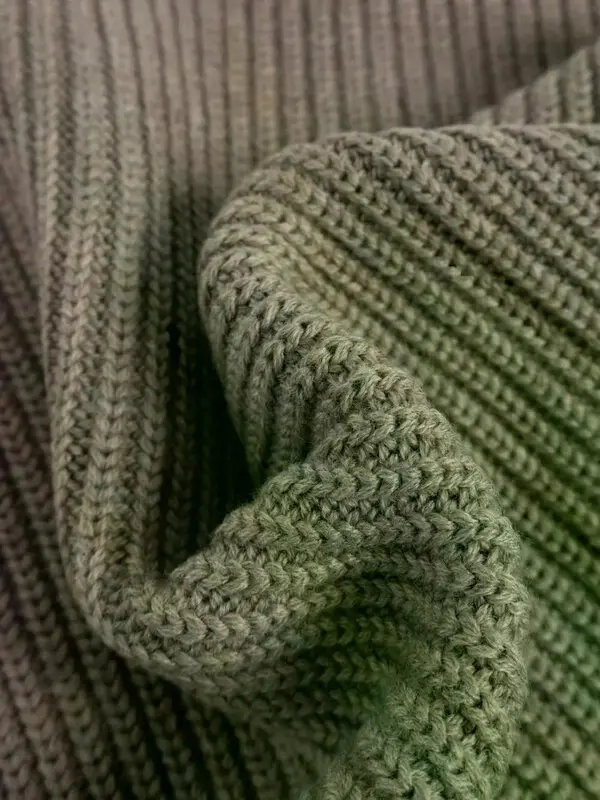 LANVIN Ribbed-knit Scarf - Neutrals