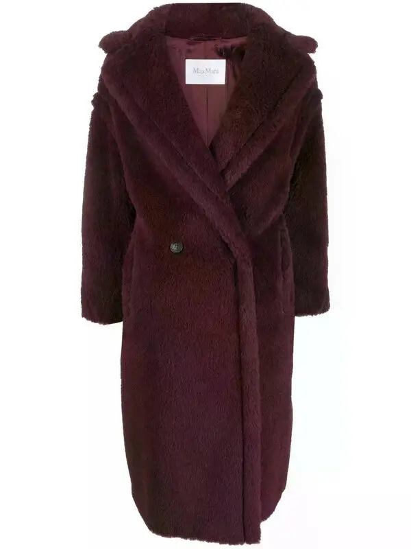 Max Mara Tedgirl Double-breasted Alpaca-wool Coat