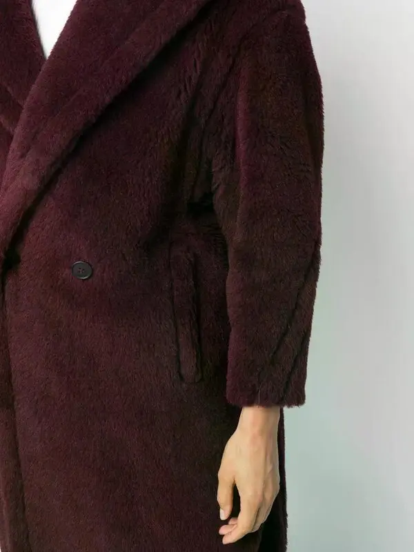 Max Mara Tedgirl Double-breasted Alpaca-wool Coat