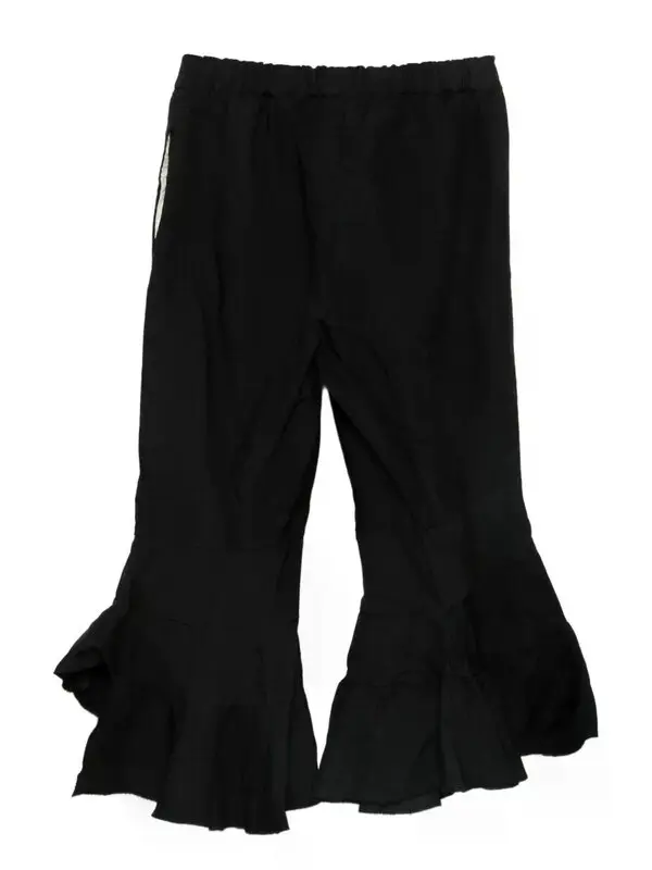 Comme Des Garçons Ruffled Trousers