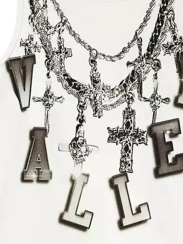 VALE FOREVER Chain Tank Top