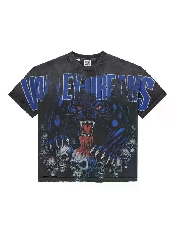VALE FOREVER Graphic-print T-shirt - Black