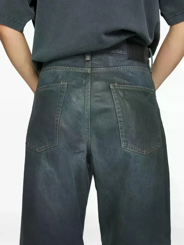 Acne Studios 1981 Logo-patch Jeans - Black