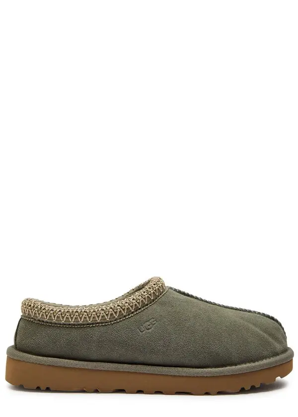 UGG Tasman Suede Flatform Slippers