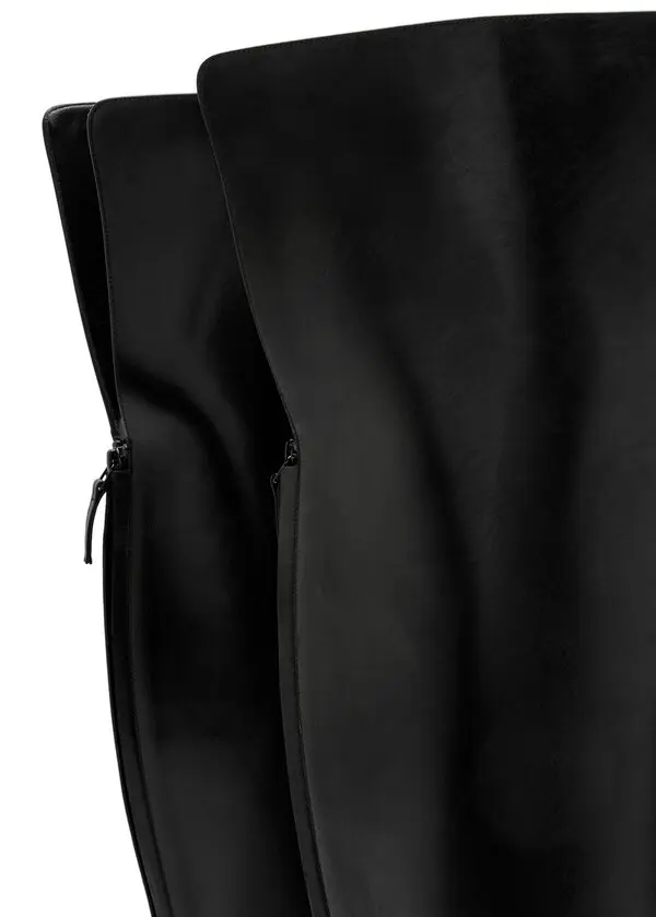 Manolo Blahnik Leather Over-the-knee Boots