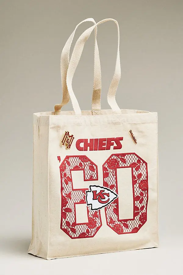 Mitchell & Ness Canvas Nfl Team Tote Bag - Chiefs
