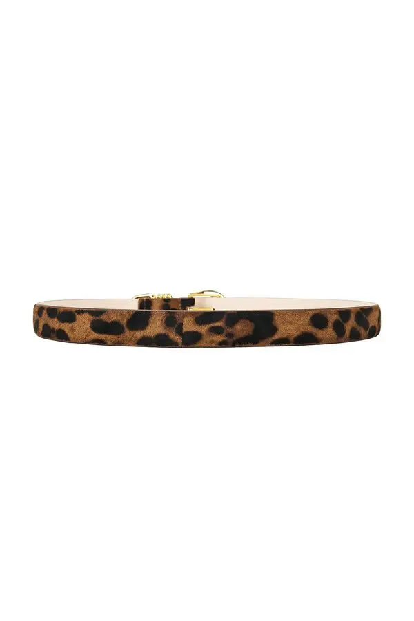 DEHANCHE Hollyhock Animal Print Belt