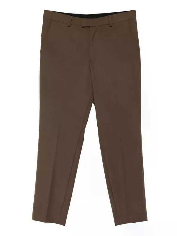 NOTRAINPROOF Pressed-crease Tailored Trousers