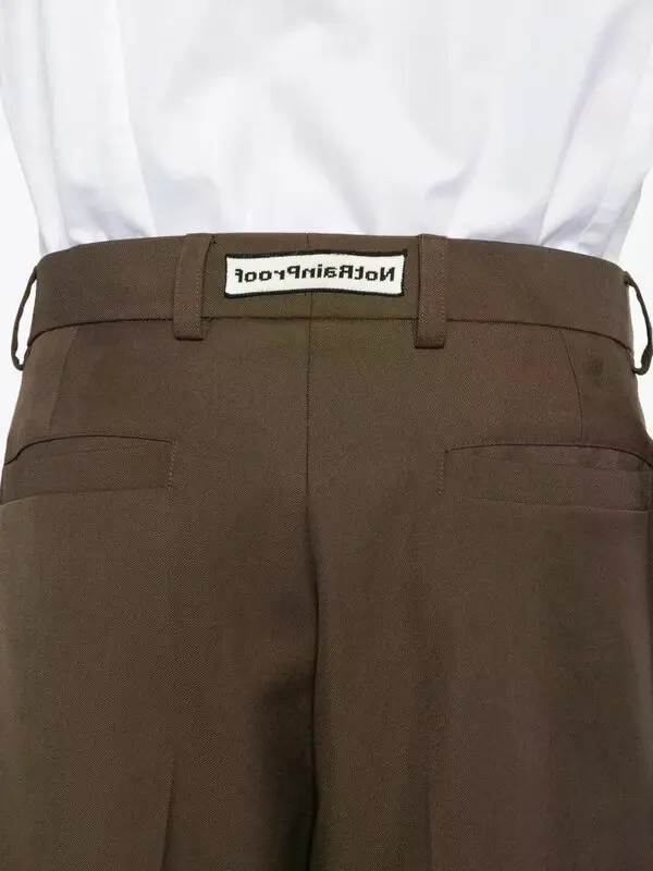 NOTRAINPROOF Pressed-crease Tailored Trousers