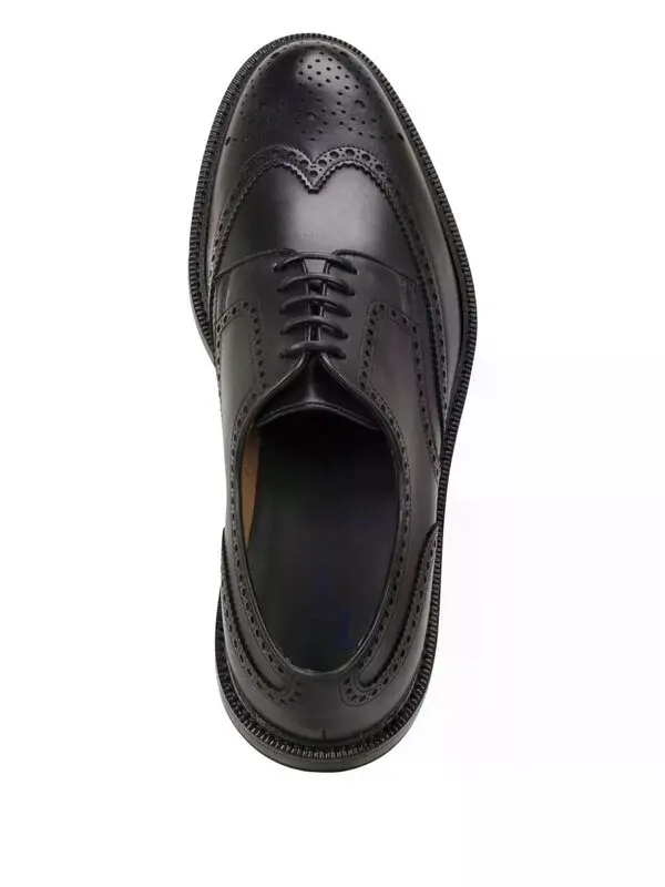 BOSS Perforated Wingtip Oxford Shoes