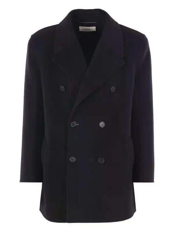 Saint Laurent Double-breasted Coat