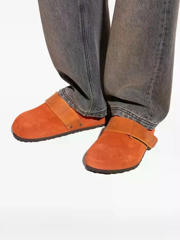 BIRKENSTOCK Loma Leather-strap Mules