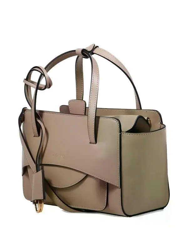 HIDESINS Flap Tote Bag - Neutrals