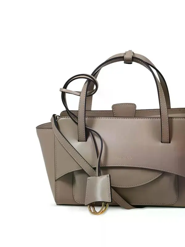 HIDESINS Flap Tote Bag - Neutrals