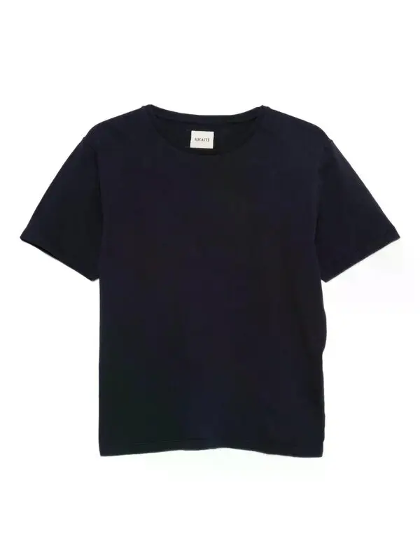 Khaite Round-neck Cotton T-shirt