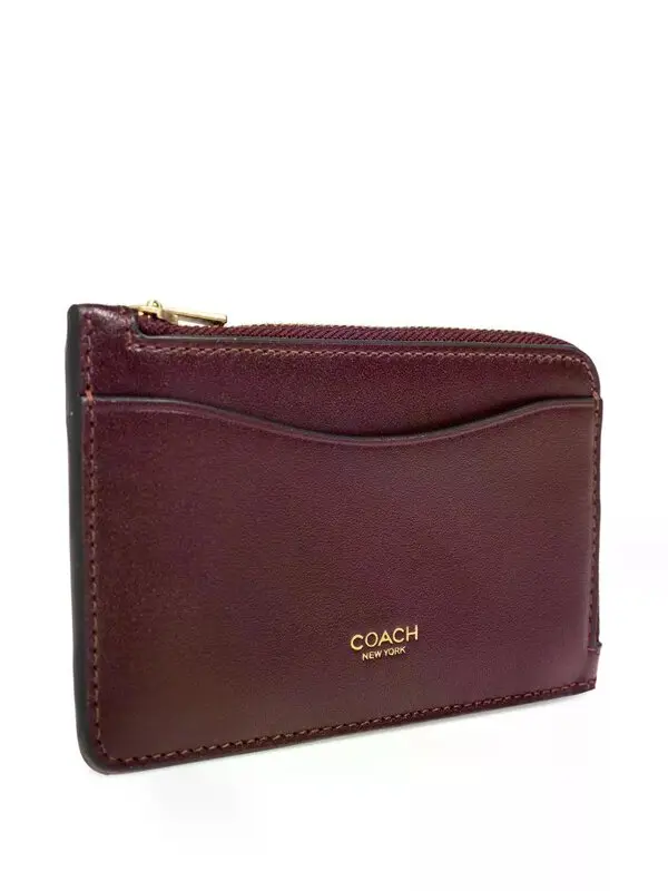 COACH Zip-around Wallet - Red