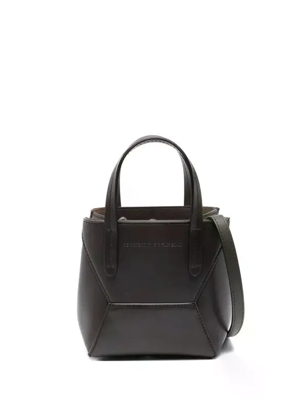 Brunello Cucinelli Mini Bc Duo Tote - Brown