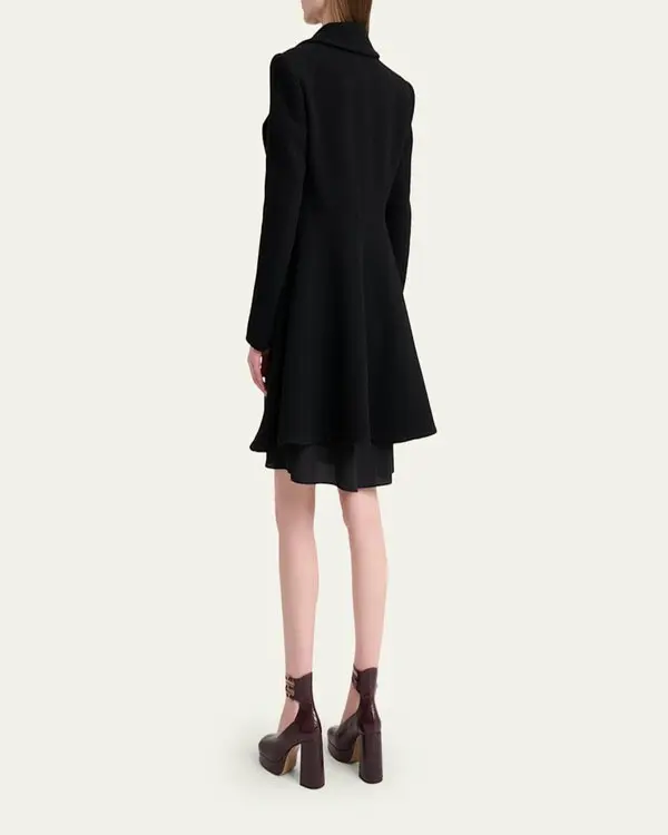 Chloé Boucle Wool-blend Coat