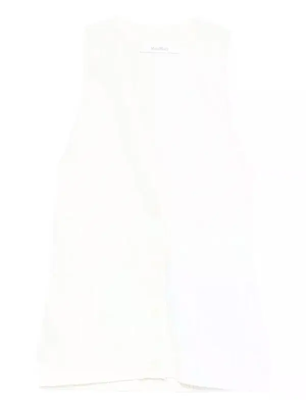 Max Mara Bimba Waistcoat - White