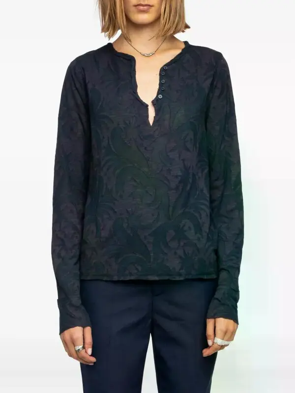 Zadig&Voltaire Henley Blouse