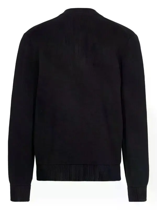 Lacoste Logo-appliqué Zip-up Cardigan
