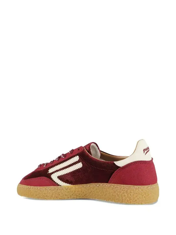PURAAI Velvet Panelled Sneakers
