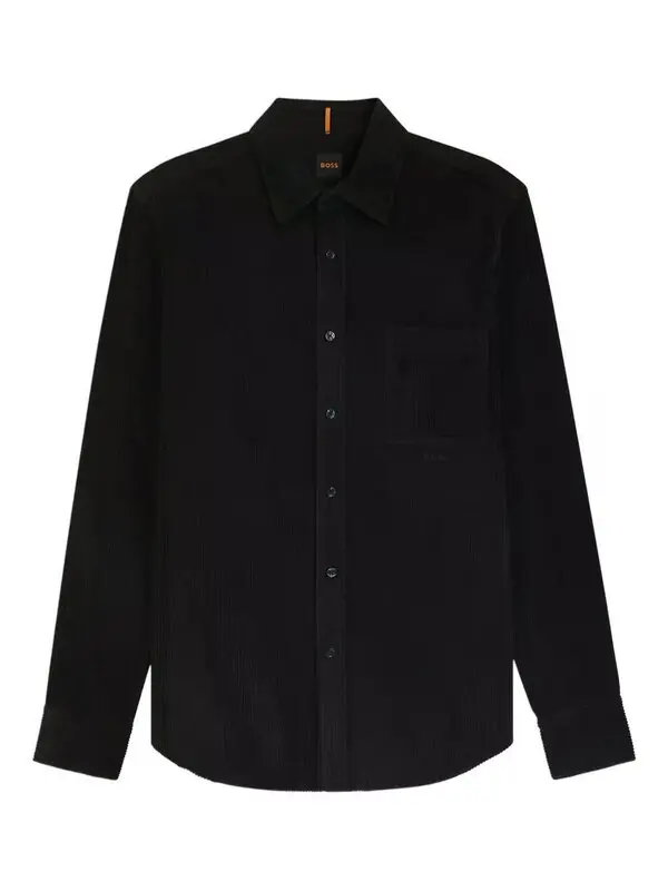 BOSS Chest-pocket Corduroy Shirt