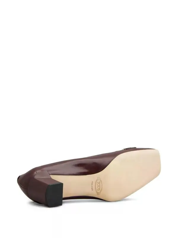 TOD'S 50mm Leather Pumps - Red