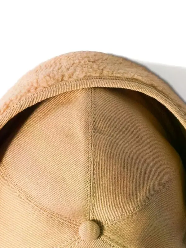 Miu Miu Logo-embroidered Cap - Neutrals