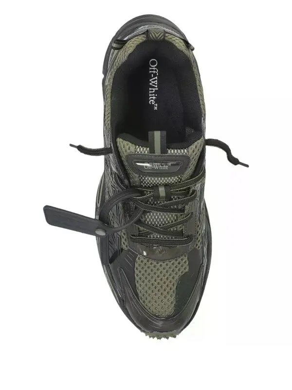 Off-White Be Right Back" Mesh Sneakers - Black