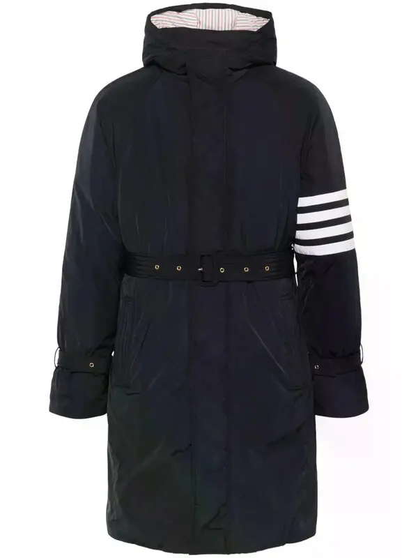 Thom Browne 4-bar Twill Parka - Blue
