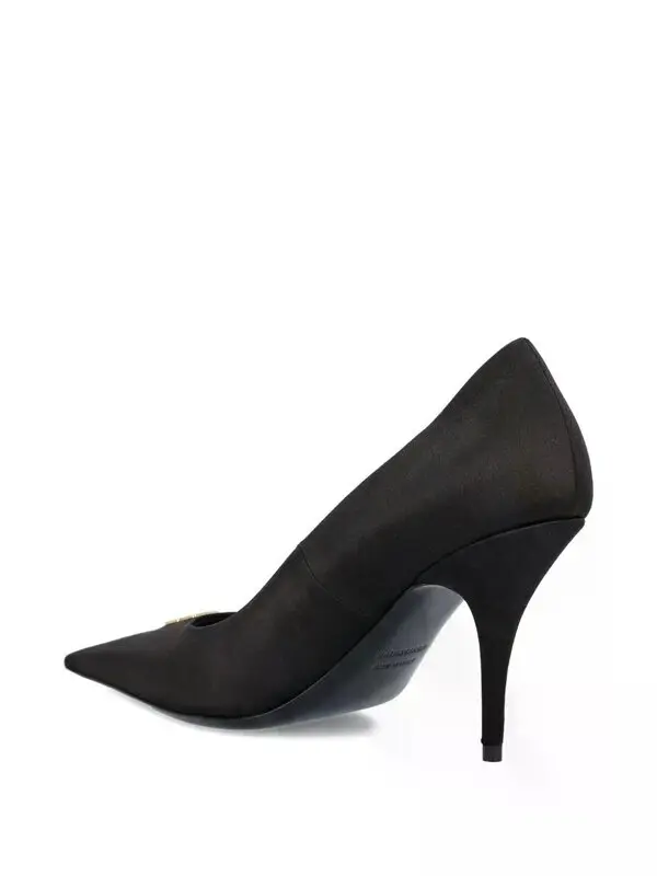 Balenciaga 90mm Leather Heeled Pumps