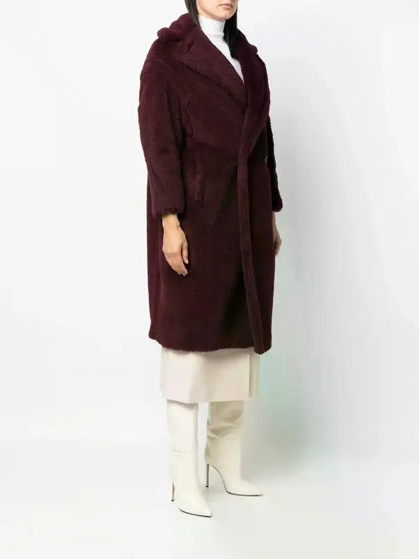 Max Mara Tedgirl Double-breasted Alpaca-wool Coat