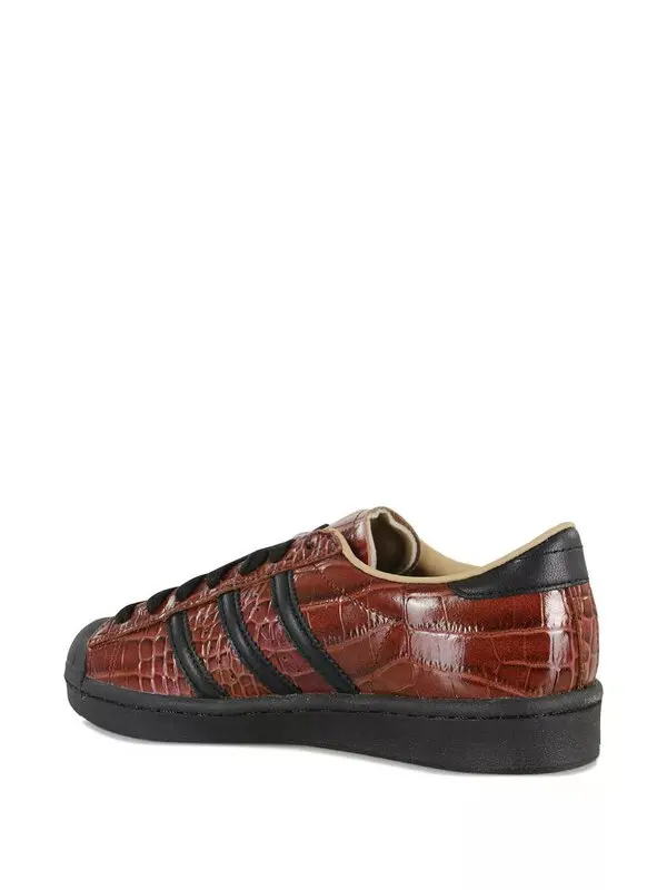 Adidas Superstar Embossed Sneakers - Brown