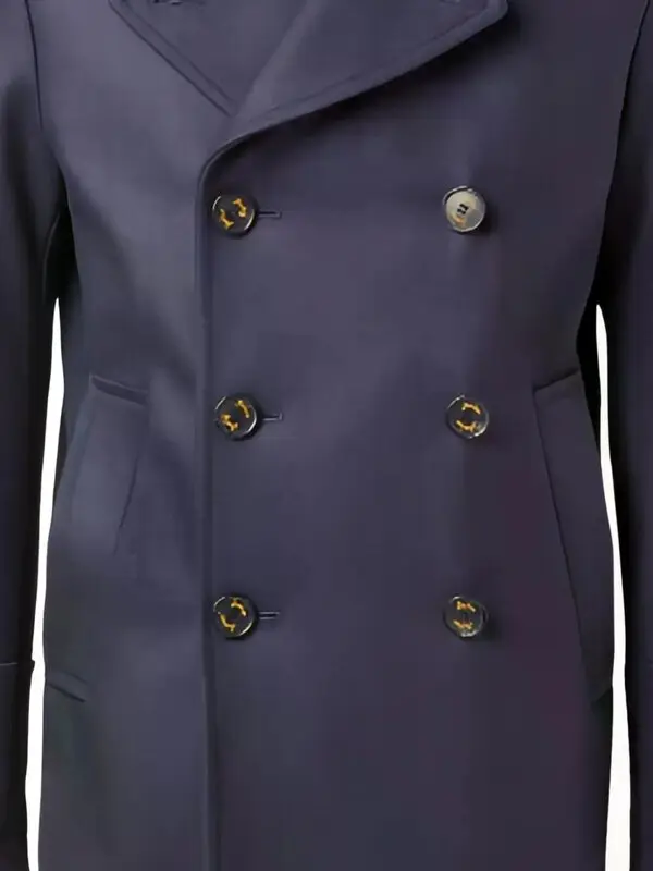 SEALUP Double-breasted Wool Coat