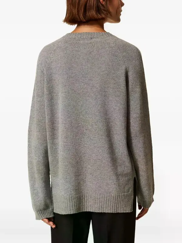 TWINSET Lurex Detail Jumper